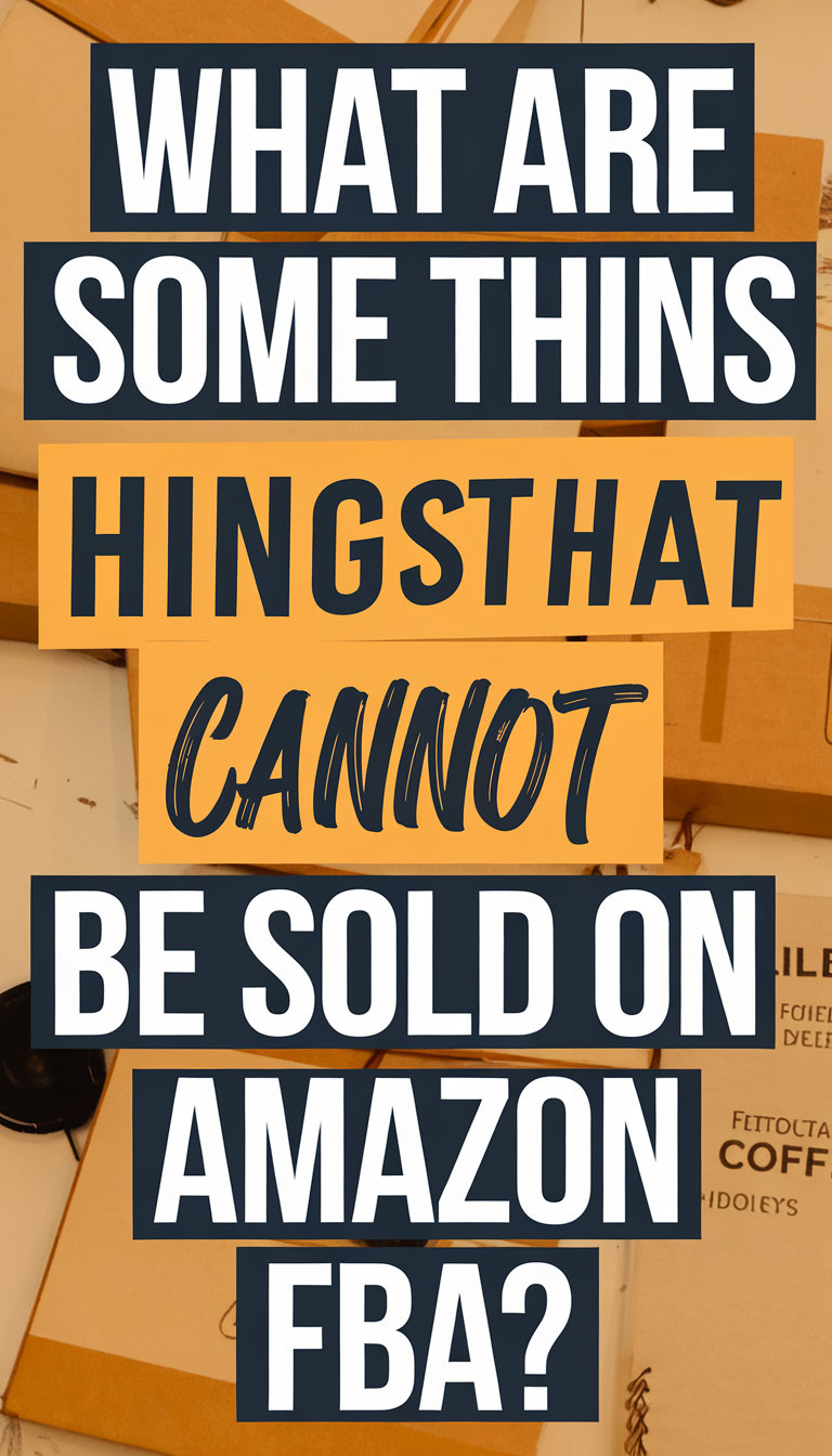 What Are Some Things That Cannot Be Sold On Amazon FBA? | Info Interact