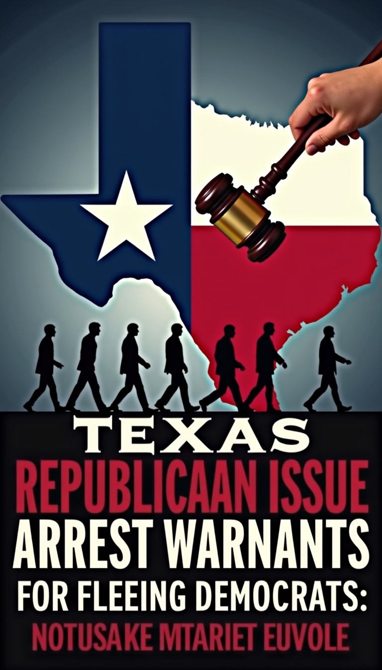 Texas House Republicans Issue Civil Arrest Warrants For Fleeing Democrats Amid Redistricting ...