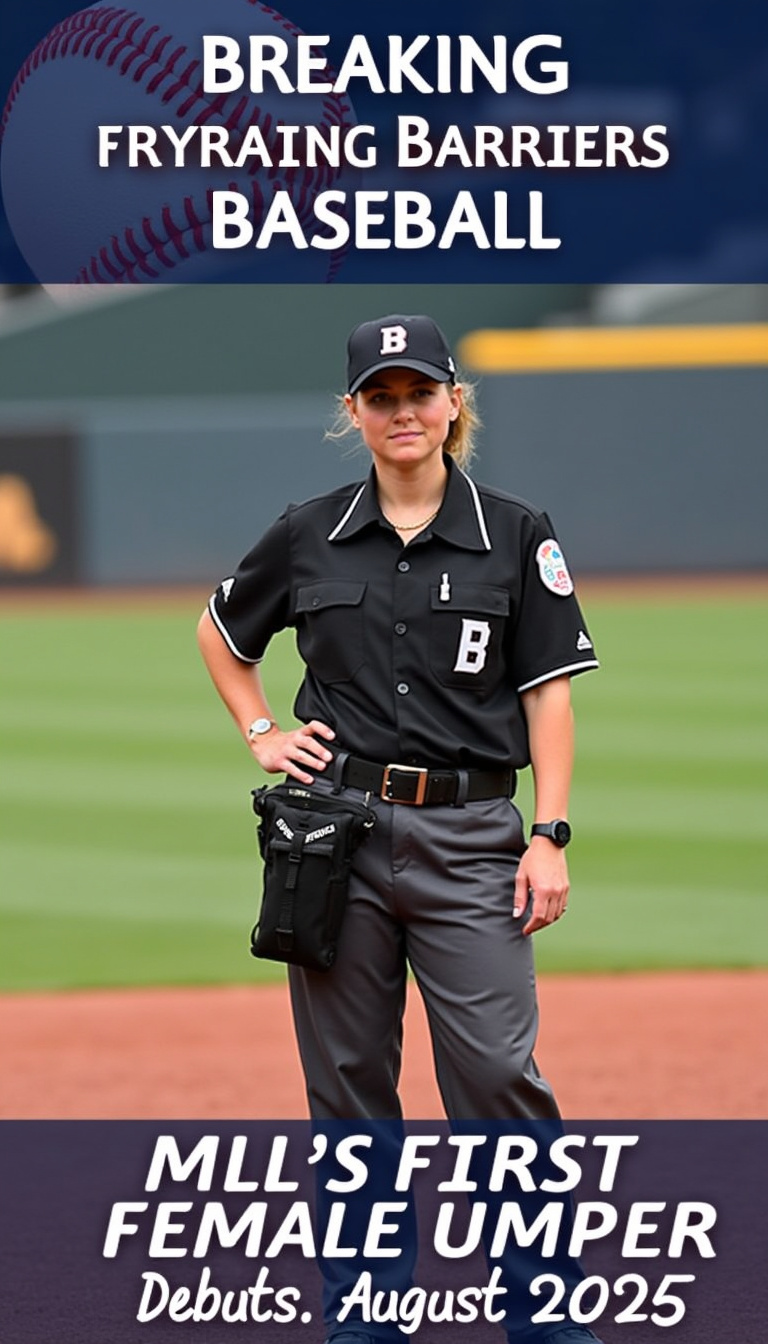 Jen Pawol Makes History As MLB's First Female Umpire, Breaking Barriers ...