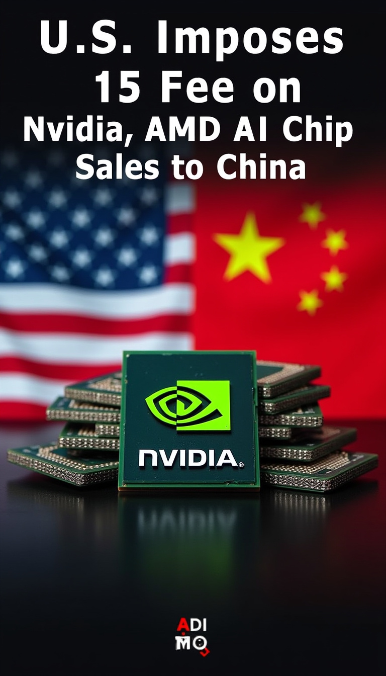 U.S. Imposes 15% Revenue Fee On Nvidia And AMD For AI Chip Sales To ...