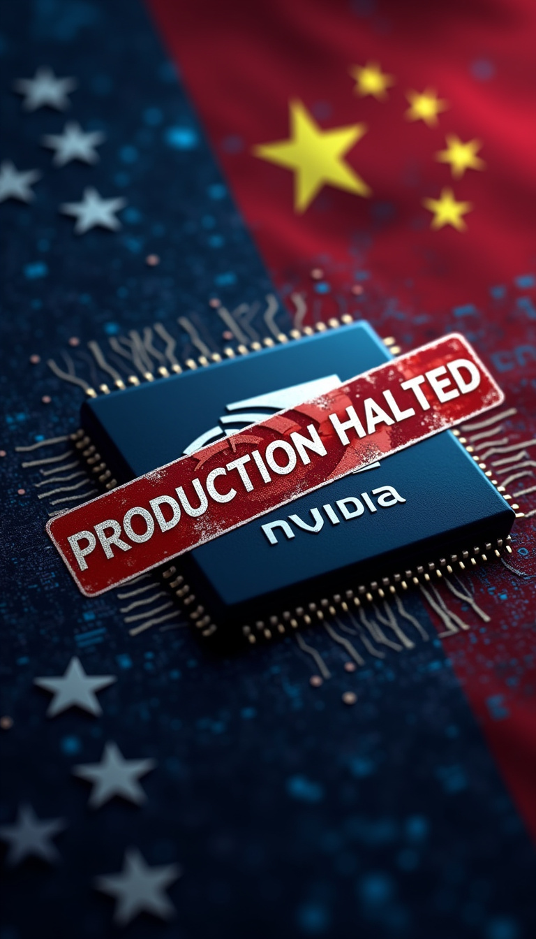 Nvidia Orders Halt On Production Of China-Focused H20 AI Chip Amid ...