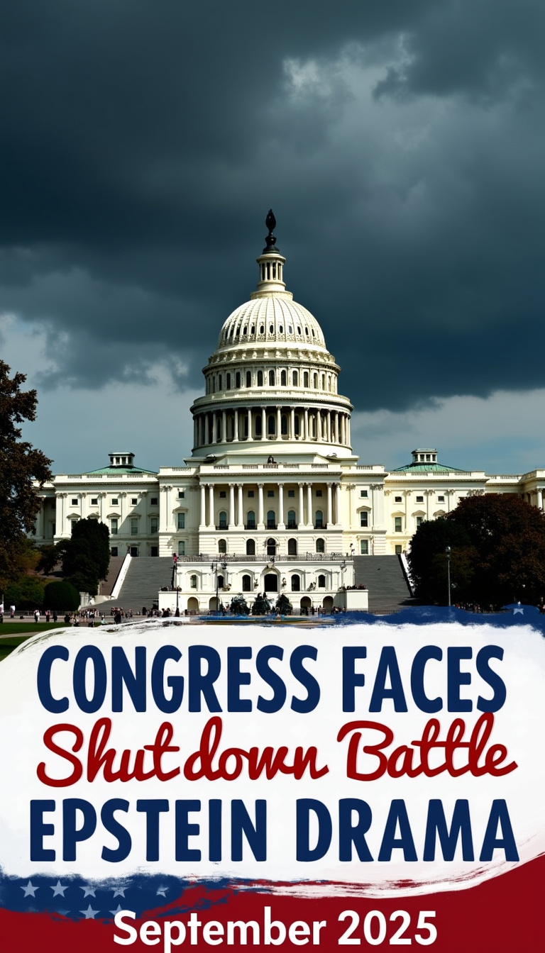 Congress Returns To Washington Amid Shutdown Threat And Epstein Drama ...