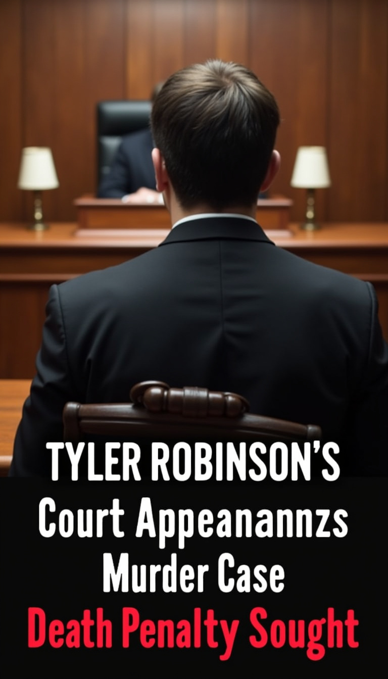 Tyler Robinson Appears In Court; Prosecutors Seek Death Penalty In ...