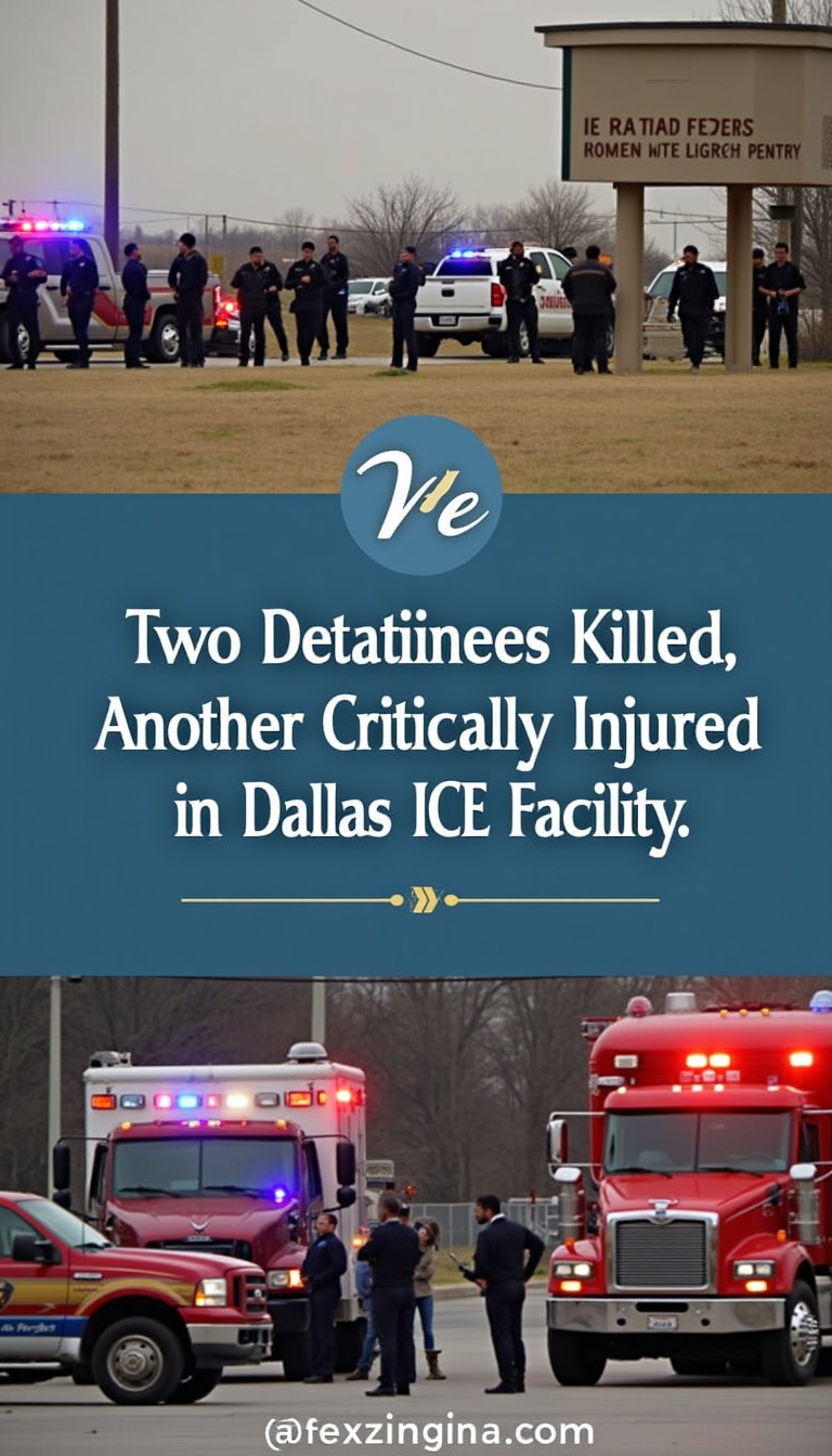 Two Detainees Killed And Another Critically Injured At Dallas ICE ...