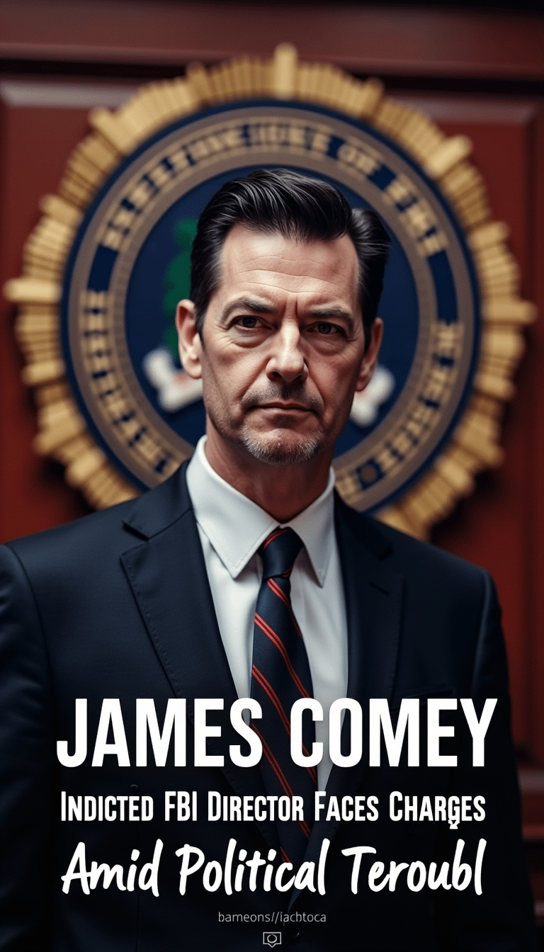 Former FBI Director James Comey Indicted On Charges Of False Statements ...