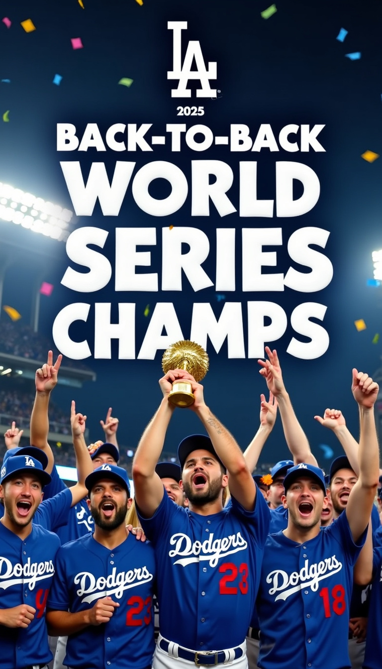 Los Angeles Dodgers Clinch Back-to-Back MLB World Series Titles In ...
