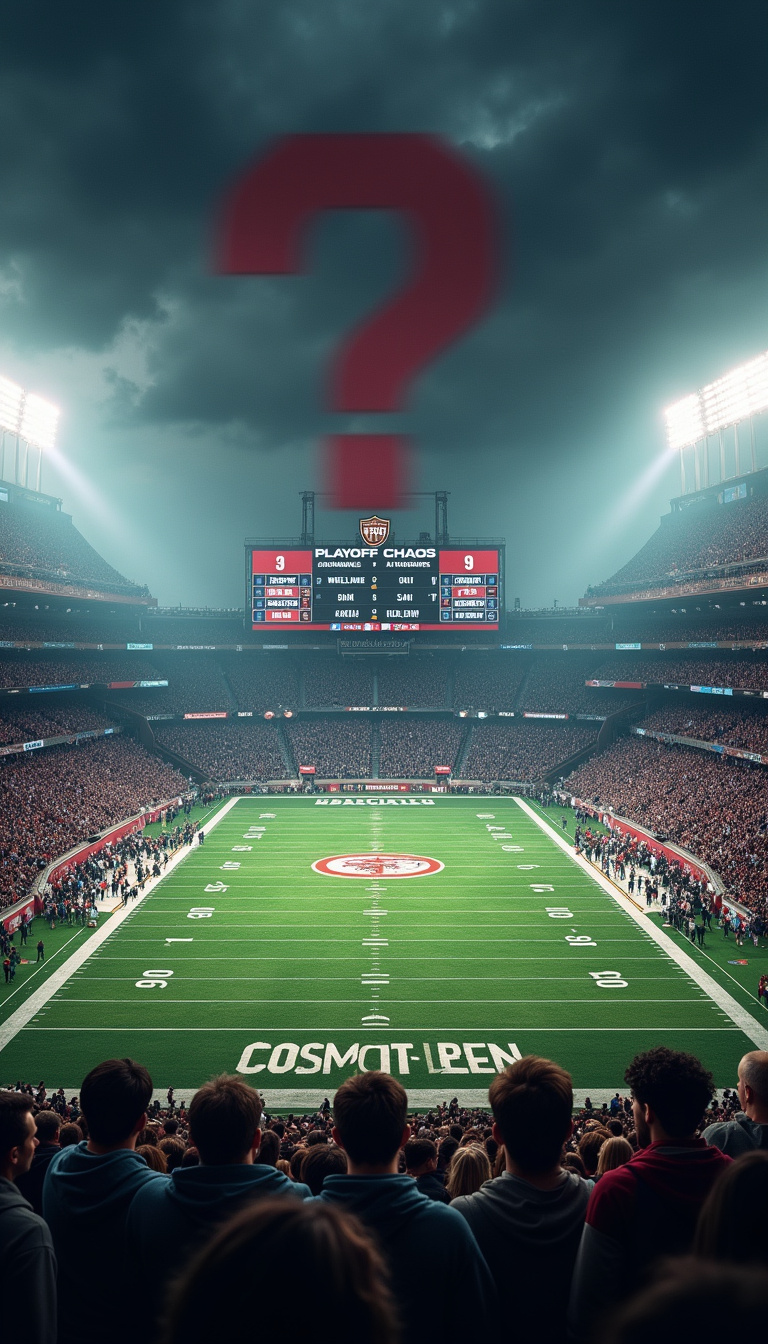 College Football Playoff Race Descends Into Chaos Amid Committee ...