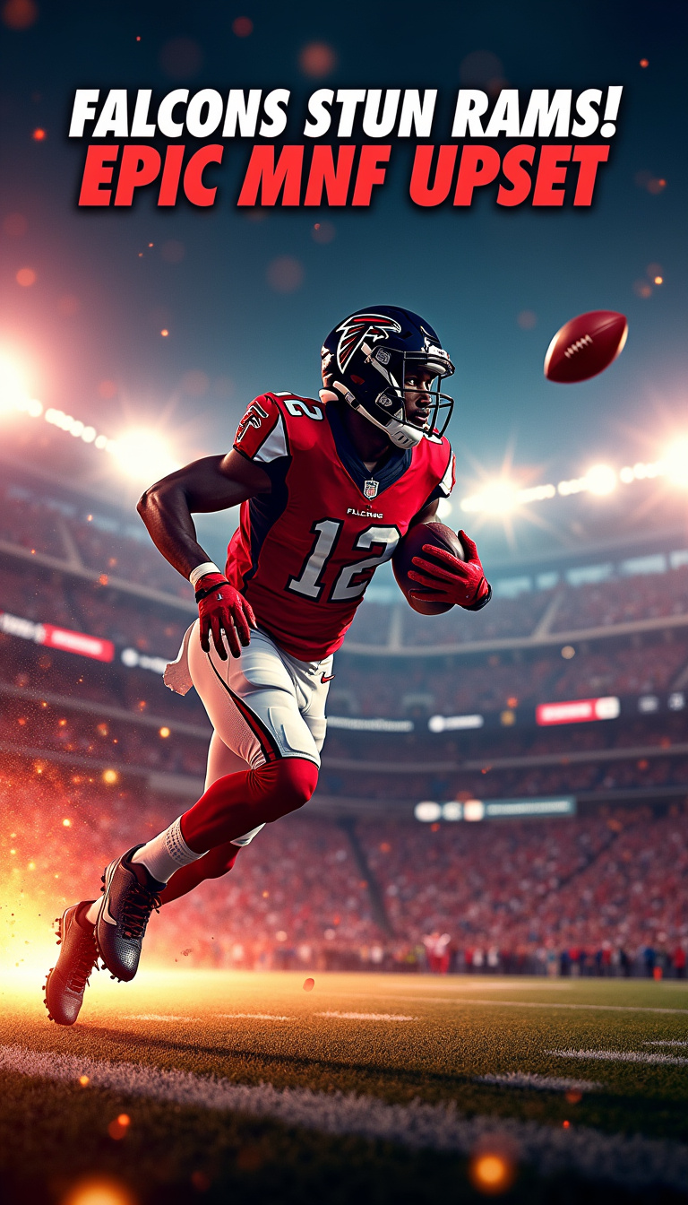 Falcons Stun Rams 27-24 On Clutch Late Field Goal In Thrilling Monday ...