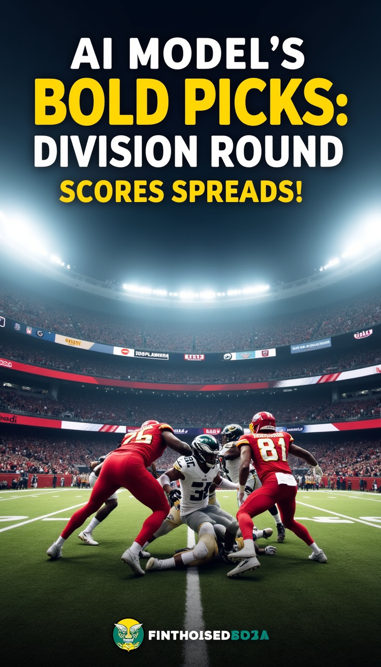 NFL Divisional Round 2026: AI Model's Bold Score Predictions And Point ...
