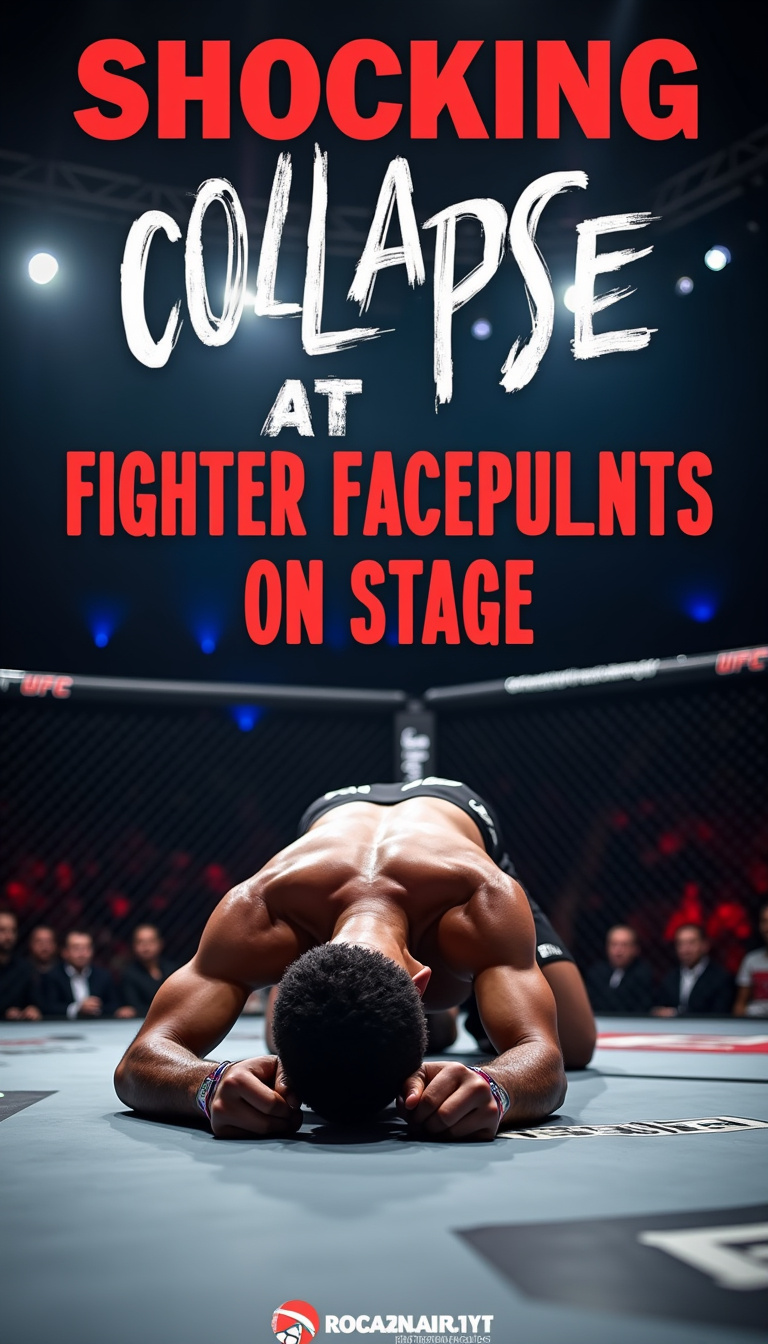 Terrifying Collapse At UFC 324 Weigh-Ins: Fighter Faceplants On Stage ...
