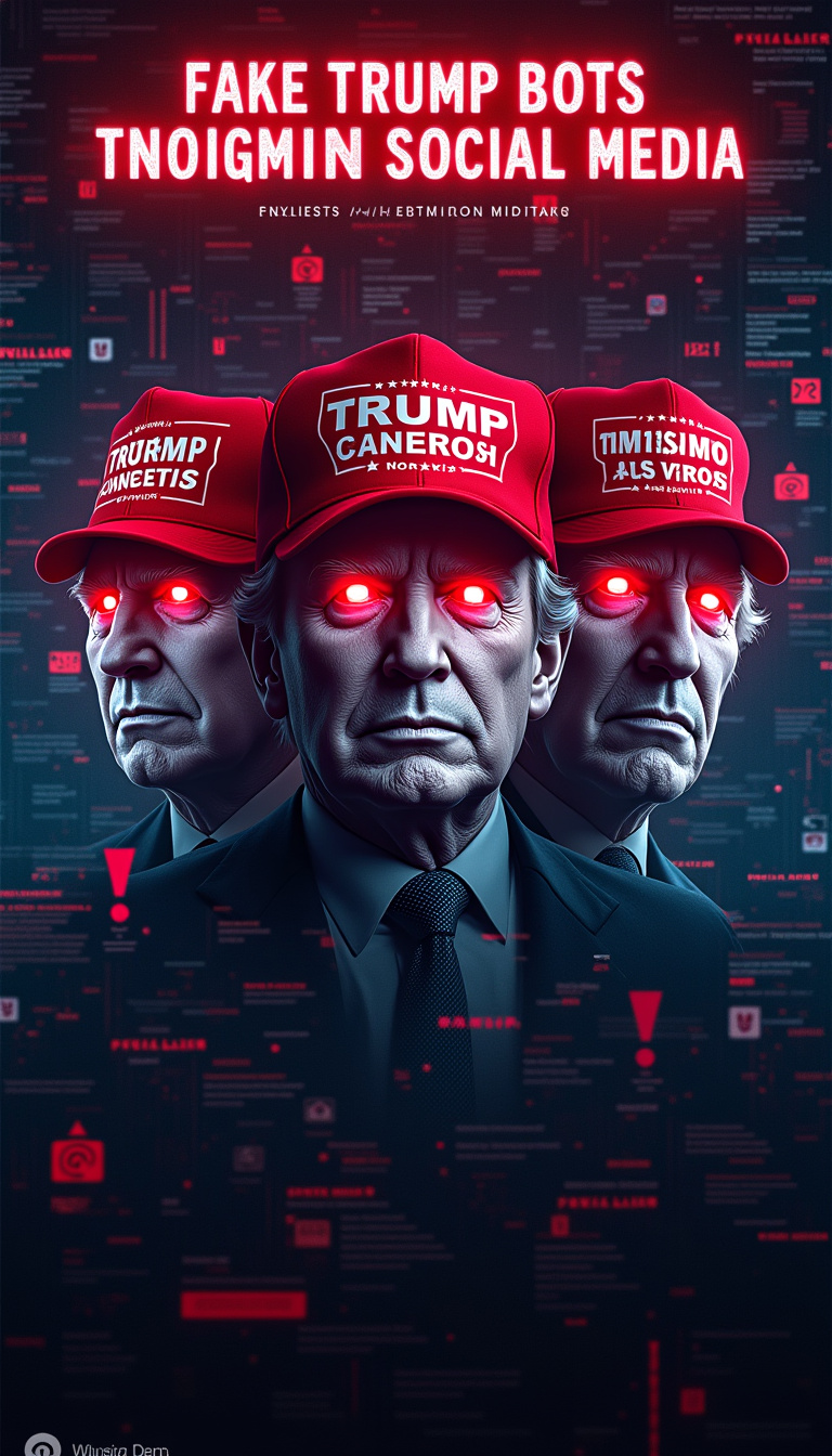 Hundreds Of Fake Pro-Trump Avatars Flood Social Media Platforms Ahead ...